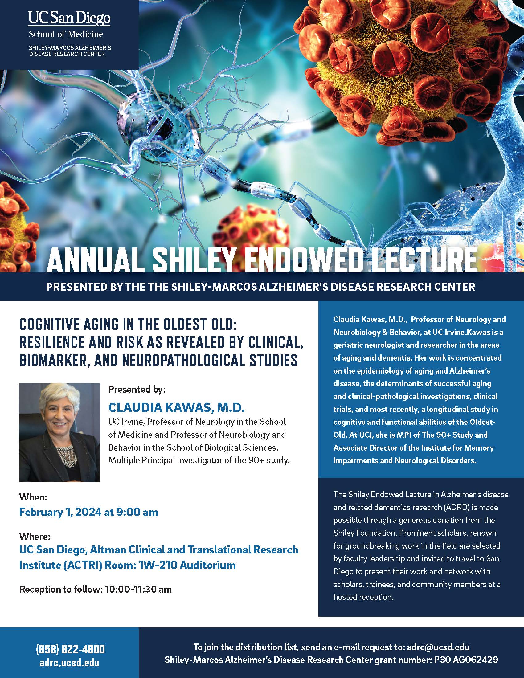 Shiley-Marcos Alzheimer's Disease Research Center
